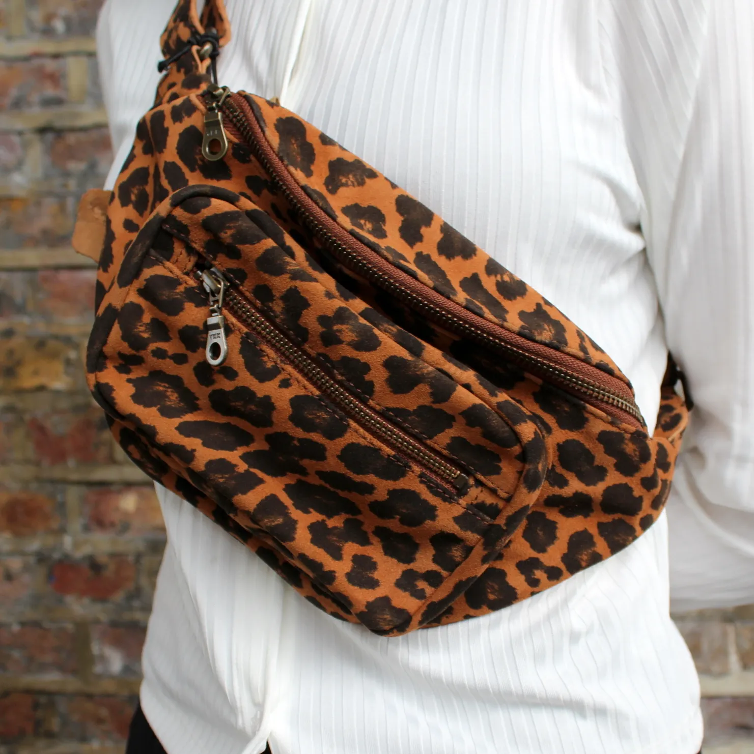 leopard bumbag